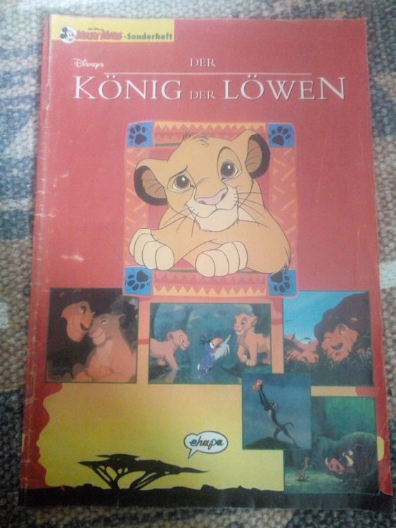Micky Maus Sonderheft "König der Löwen" | Kaufen auf Ricardo