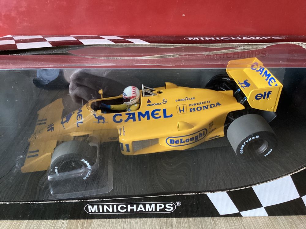 Lotus Honda 99T „Camel“ Satoru Nakajima F1 1987 1:18, neu | Kaufen auf ...