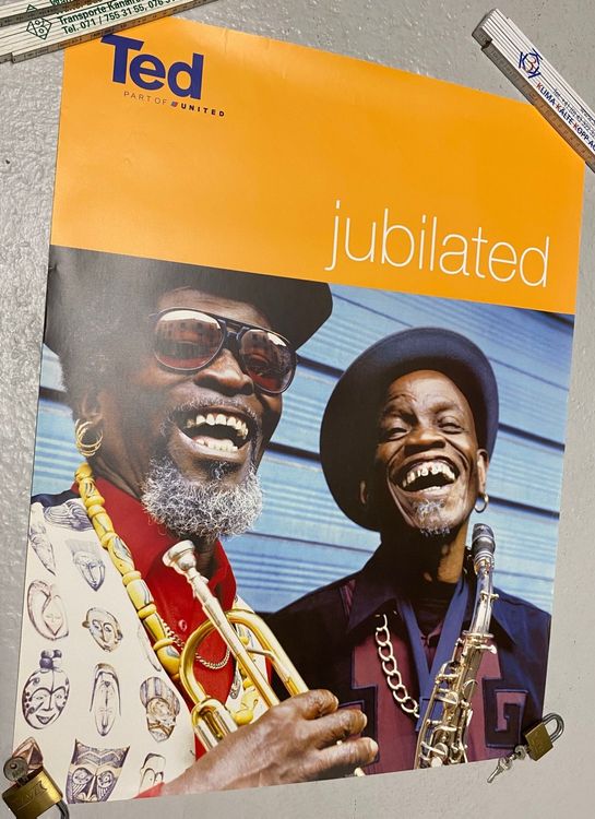 Original United Airlines TED Jubilated Plakat Poster | Kaufen auf Ricardo