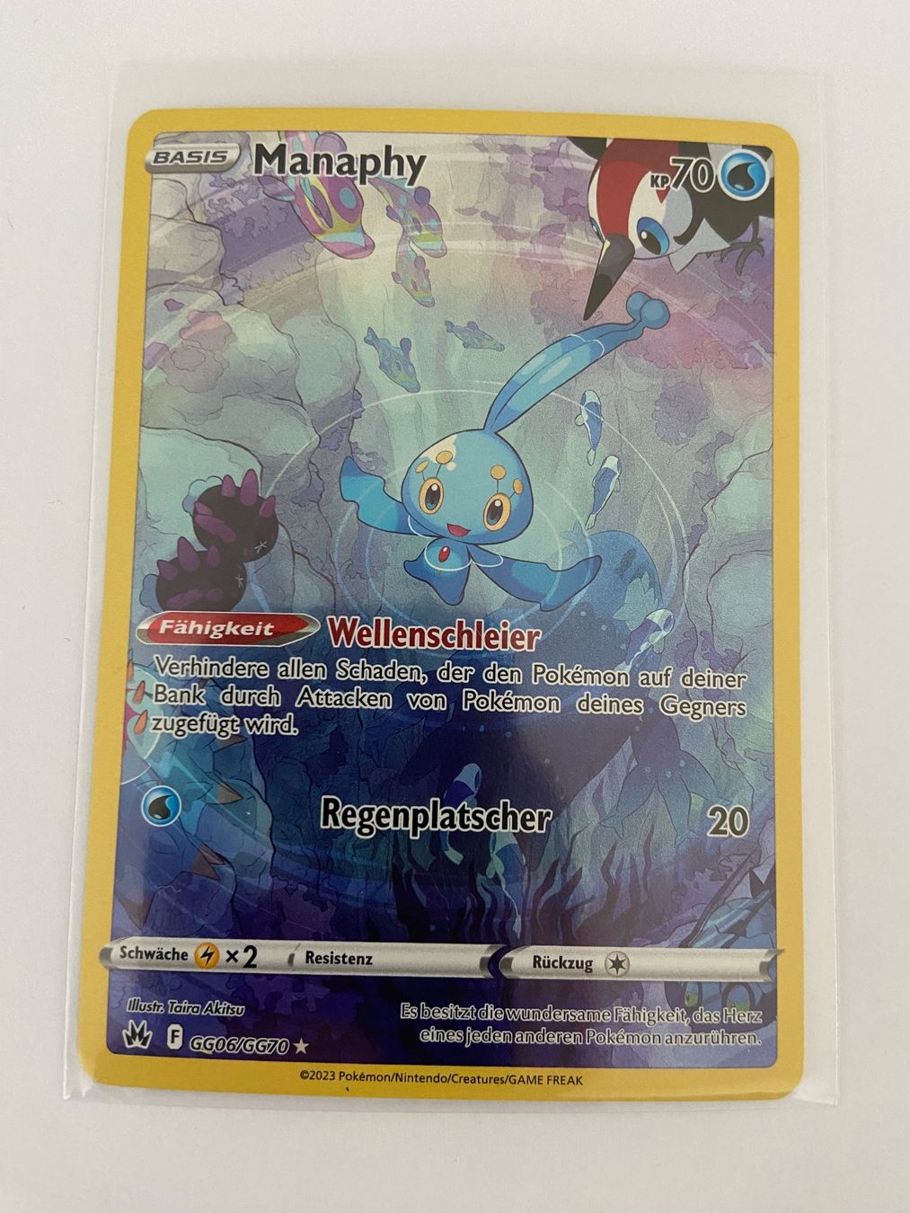 Manaphy (CRZ GG06) aus Zenit der Könige! (Gebraucht) in Hasle LU für ...