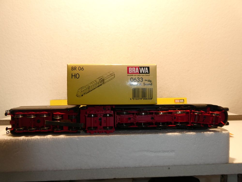 Brawa Lokomotive DRG Br 06 001 Digital mit Sound HO 0633 (Neu (gemäss ...