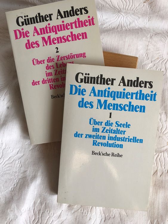 DIE ANTIQUIERTHEIT DES MENSCHEN, Band I/II, Günther ANDERS (Neu (gemäss ...