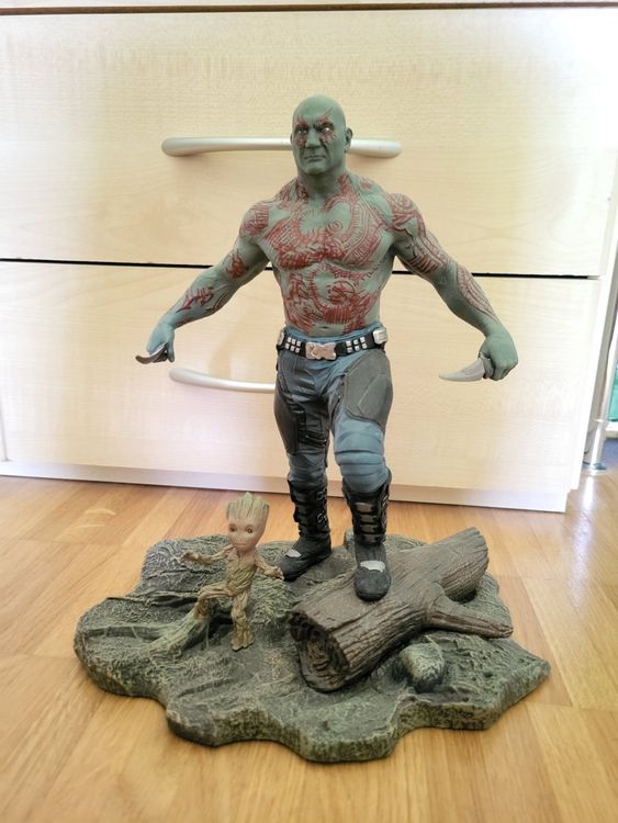 Drax & Groot Figur Marvel Guardians of the Galaxy Statue | Kaufen auf ...