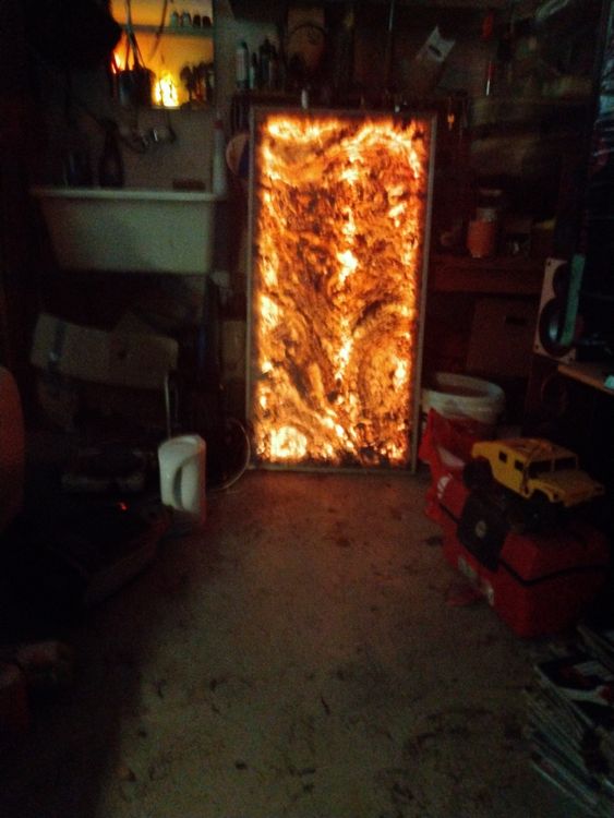 Skin Rock Platten hinterlegt mit LED (Neu (gemäss Beschreibung)) in ...