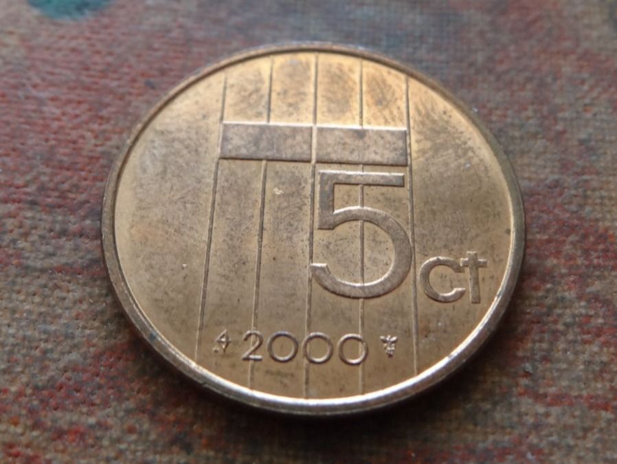 PAYS-BAS Nederland 5 Cents 2000 (Gebraucht) in Romanel-sur-Lausanne für ...