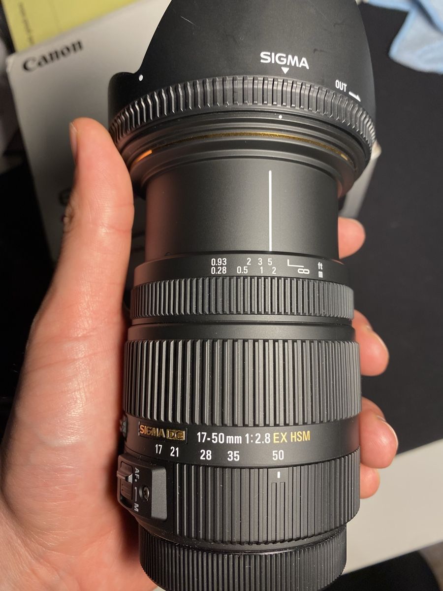 SIGMA 17-50 MM F2.8 EX DC OS (Neu (gemäss Beschreibung)) in Paudex für ...