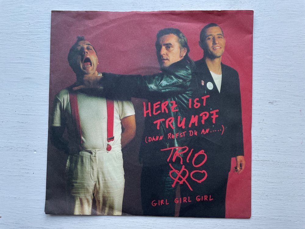 Trio - Herz ist Trumpf - 7" Single, 1983, NDW (Gebraucht) in Zürich für ...