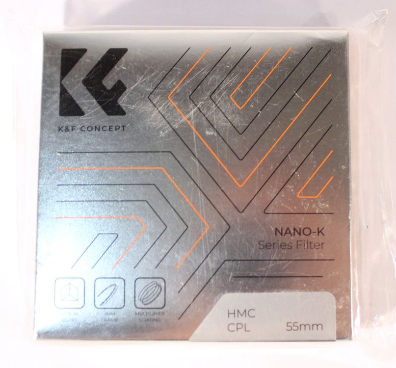 K&F Concept Nano-K Series Filter HMC CPL 55mm (Neu (gemäss Beschreibung ...
