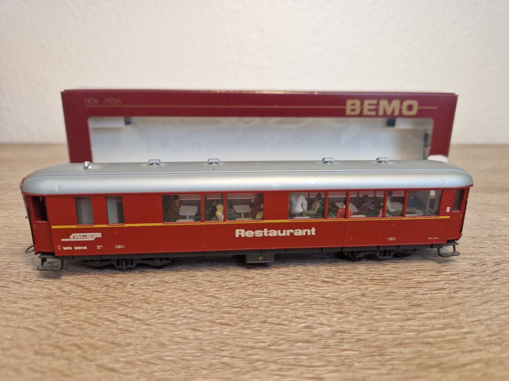 Bemo 3274 114 Restaurantwagen RhB H0m (Gebraucht) in St-Aubin-Sauges für CHF 39 – mit Lieferung ...
