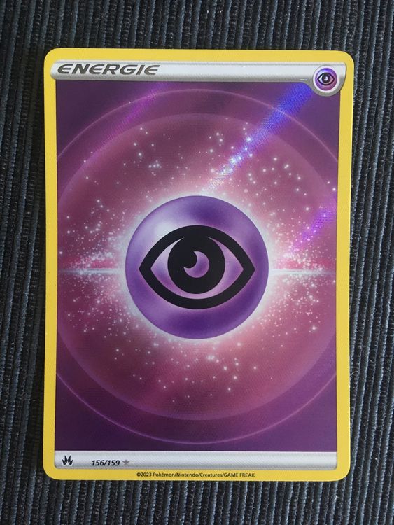 Pokemon Psycho Energie Secret Rare Vmax Zenit der Könige DE (Neu ...