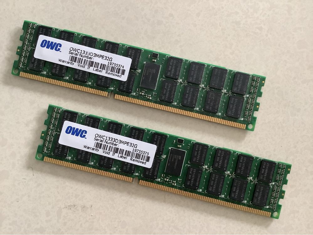 OWC 1333D3MPE32G RAM ECC Speicher 64GB (2x32GB) PC3-10600 | Kaufen auf ...