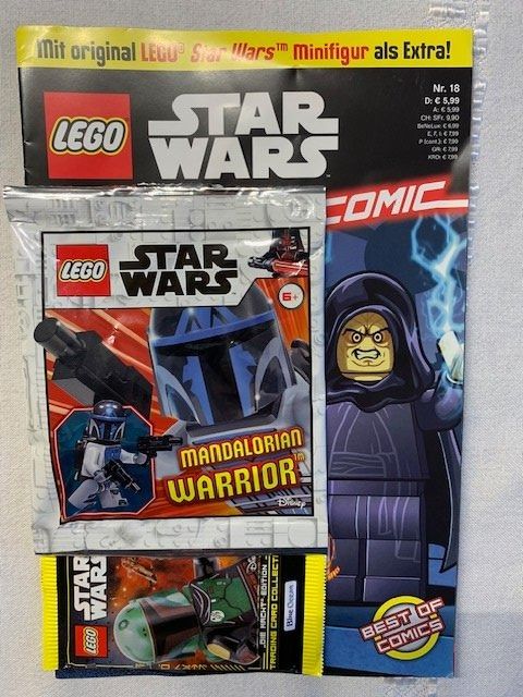 Lego Star Wars Comic Nr. 18, inkl. Mandalorian Warrior | Kaufen auf Ricardo