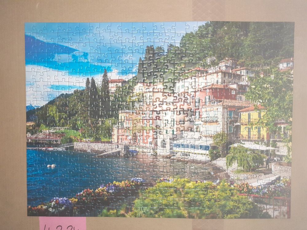 Comer See, Italien Puzzle Ravensburger 500er (Gebraucht) in Niederwil ...