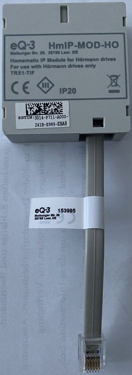 Homematic IP Modul für Hörmann-Antriebe – HmIP-MOD-HO | Kaufen auf Ricardo