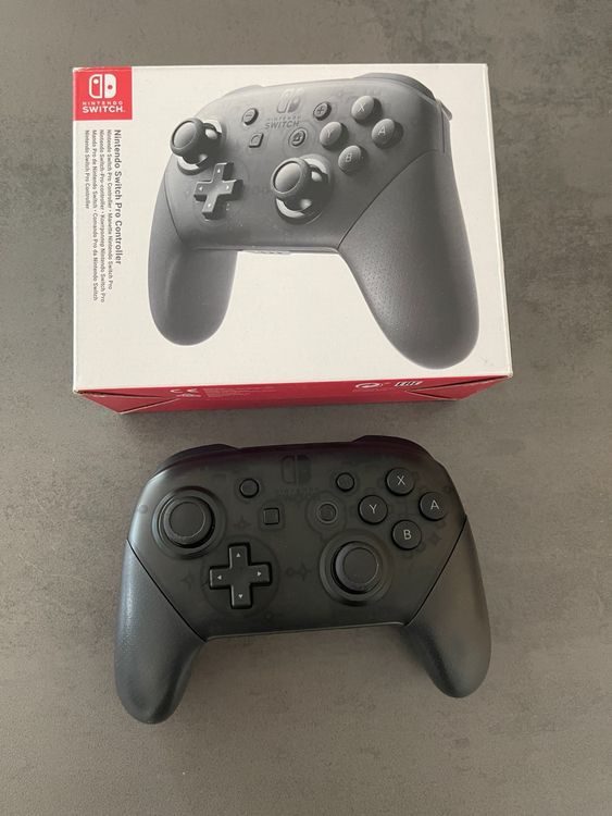 Nintendo Switch Pro Controller Wireless - neuwertig in OVP | Kaufen auf ...