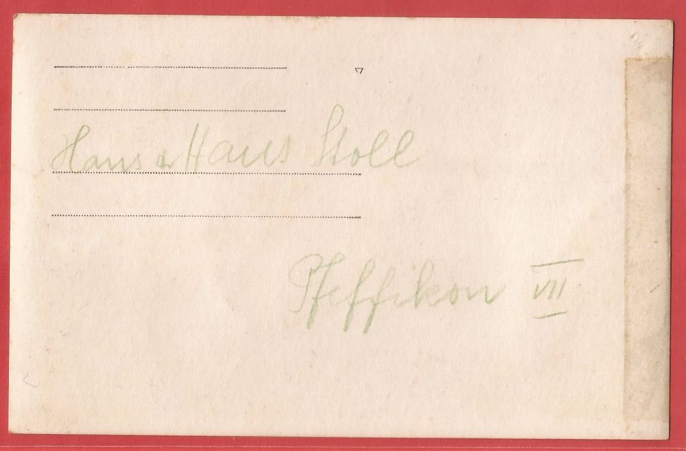 Pfeffikon LU - Haus von Hans Stoll - ca. 1930 | Kaufen auf Ricardo