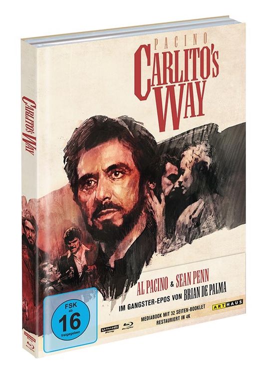 Carlito's Way (1993) Mediabook, 4K UHD Blu Ray & Blu Ray (Neu und ...