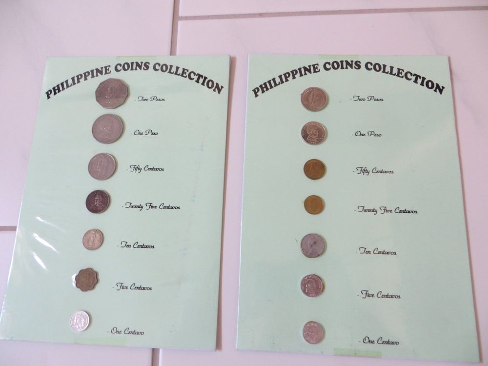 Philippine coins collection / Münzen aus Philippinen (Neu und ...