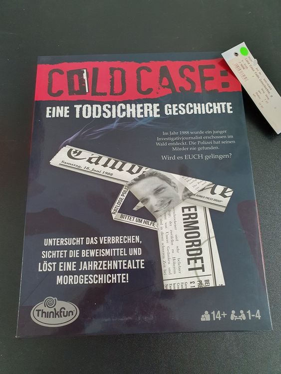 Thinkfun - Cold Case - Eine Todsichere Geschichte (Neu und ...