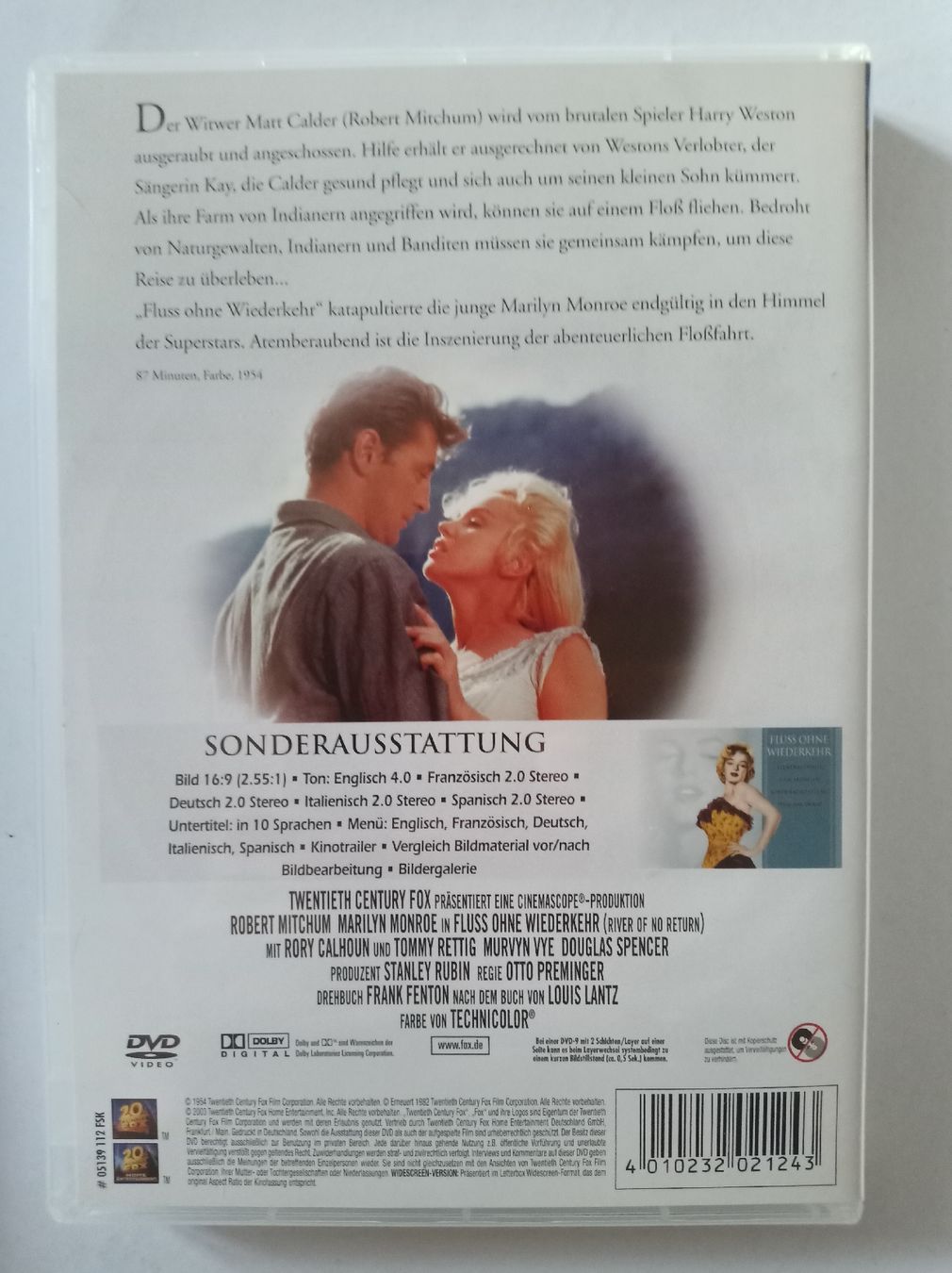 DVD Fluss ohne Wiederkehr - Marilyn Monroe Diamond Edit. (Gebraucht) in ...
