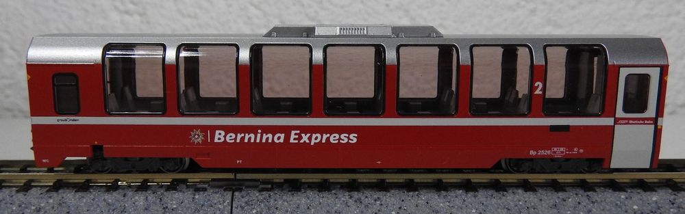 RhB Bernina Express Panoramawagen Bp 2526 2. Kl Spur N Neu | Kaufen auf Ricardo