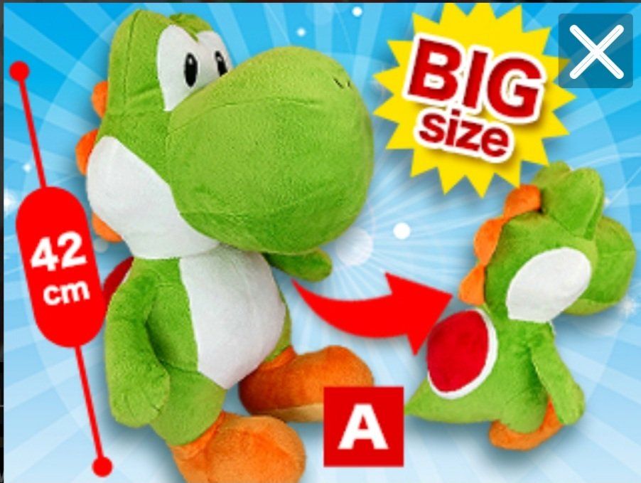SALE! Super Mario Yoshi Big Doll Taito (Neu und originalverpackt) in ...