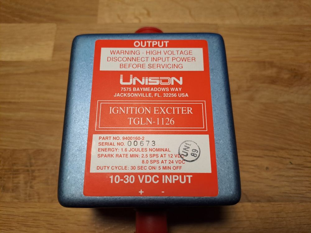 High Voltage Ignition Exciter - Unison TGLN-1126 | Kaufen auf Ricardo