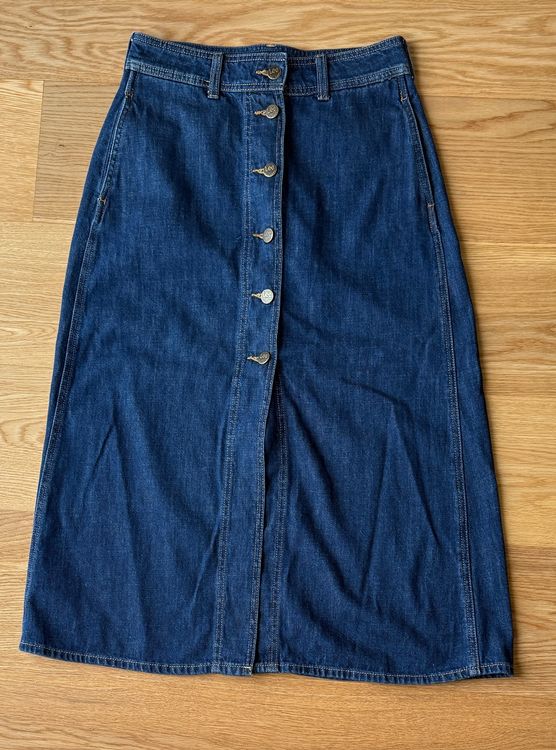 BUTTON THROUGH LONG Jeansrock v. LEE GR. 28 (Neu (gemäss Beschreibung ...