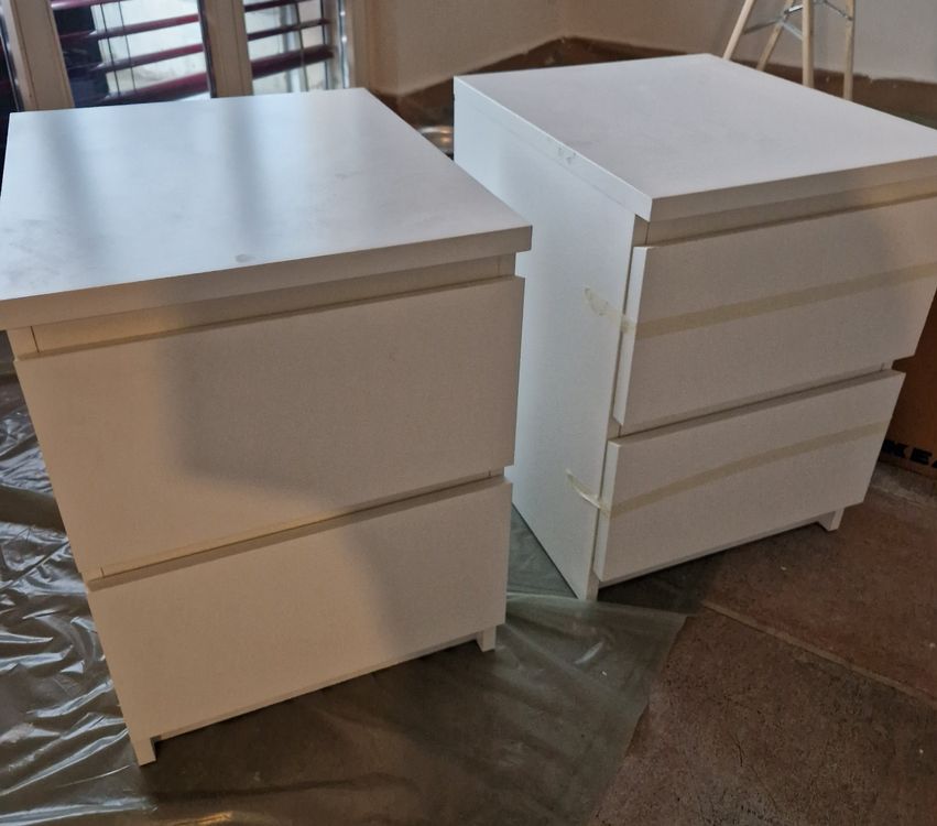 2x Nachttischli weiss (Gebraucht) in Würenlos für CHF 40 – nur Abholung auf Ricardo kaufen