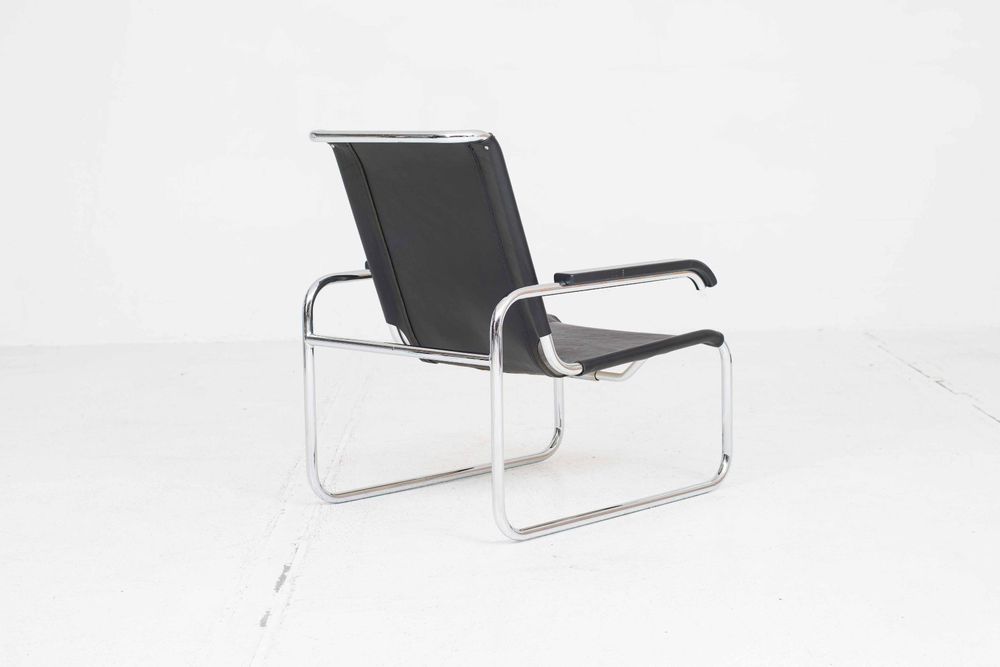 Thonet S 35 L Sessel und Ottoman von Marcel Breuer (Gebraucht) in ...