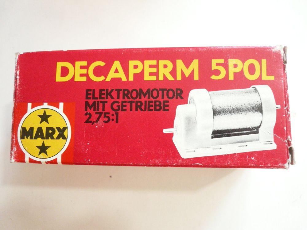 GRAUPNER GETRIEBEMOTOR 12V DECAPERM 5-POL | Acheter sur Ricardo
