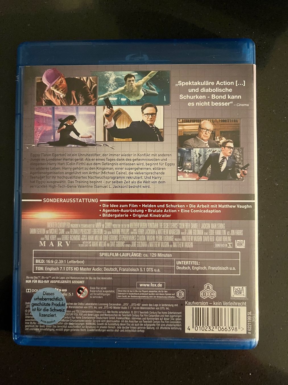 Kingsman: The Secret Service - Blu-ray (Neu (gemäss Beschreibung)) in ...