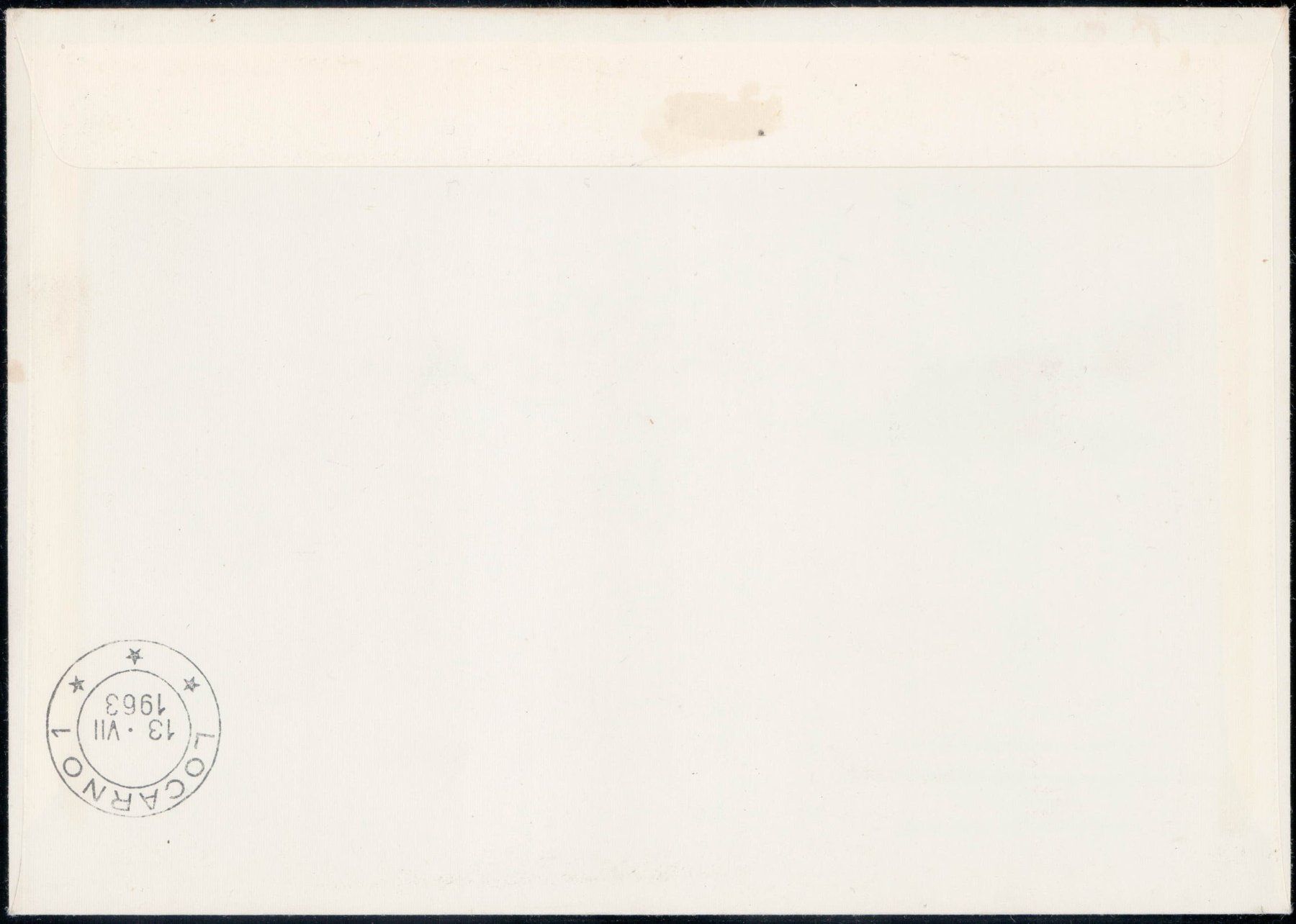 Pro Aero 1963, Brief mit Vignette Oskar Bider 1913 (Gebraucht) in Horw ...