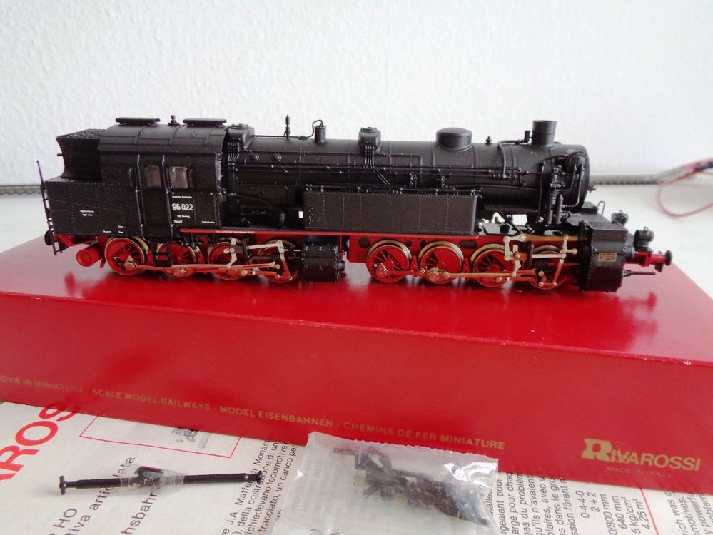 Rivarossi 1352 DR Dampflok schwarz BR 96022 DC/analog DEFEKT (Defekt) in Adlikon b.Regensdf für ...