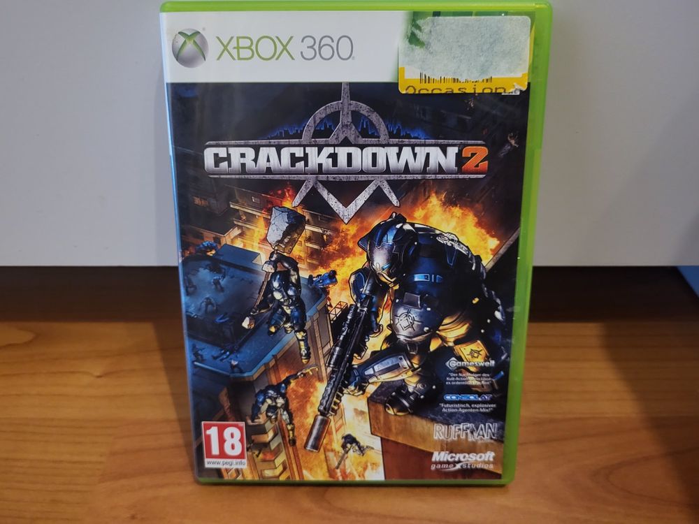 Crackdown 2 Xbox 360 (Gebraucht) in Brig für CHF 5 – mit Lieferung auf Ricardo kaufen