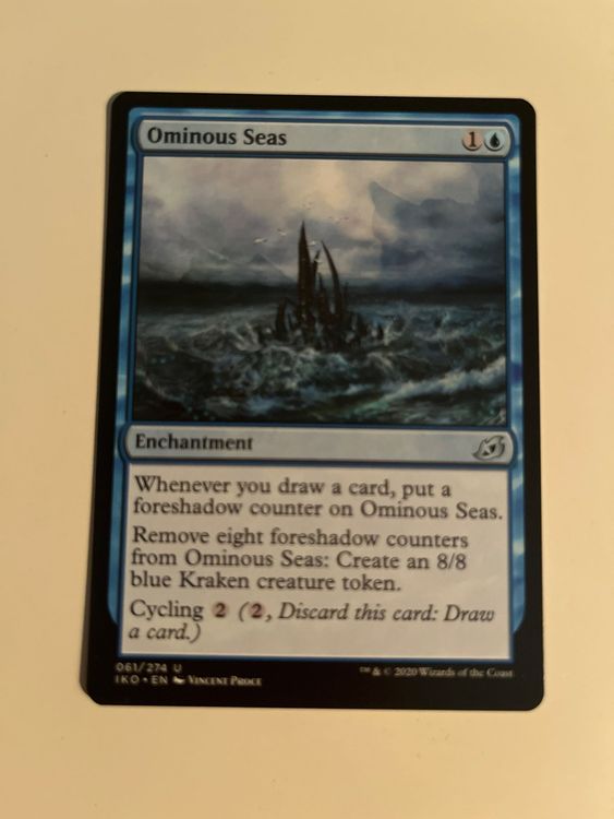 1 x Ominous Seas - Magic: The Gathering - MtG (Gebraucht) in Kriens für ...