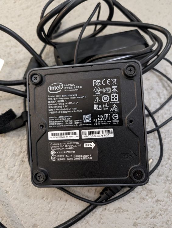 Intel NUC10 Frost Canyon i5 K (NUC10I5FNK) | Kaufen auf Ricardo