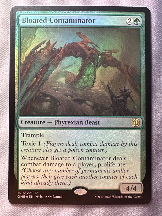 Bloated Contaminator FOIL 159/271 Phyrexia ONE | Kaufen auf Ricardo