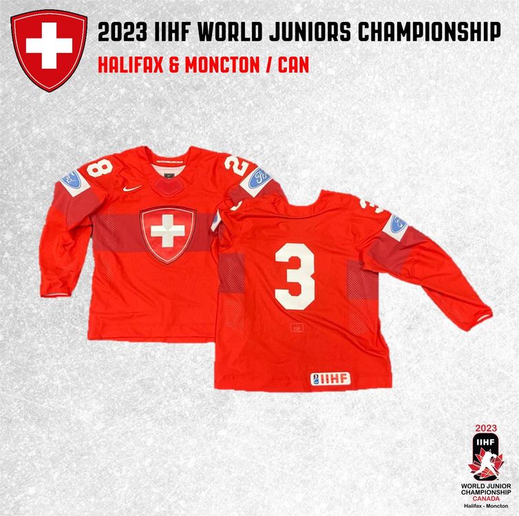 WJC Game-Jersey #4 Dionicio Rodwin (Gebraucht) in für CHF 185 – mit ...