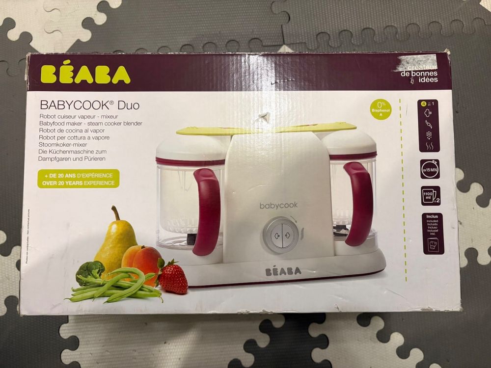 Baby cook Béaba double cuve (D'occasion) à Estavayer-le-Lac pour CHF 30 ...