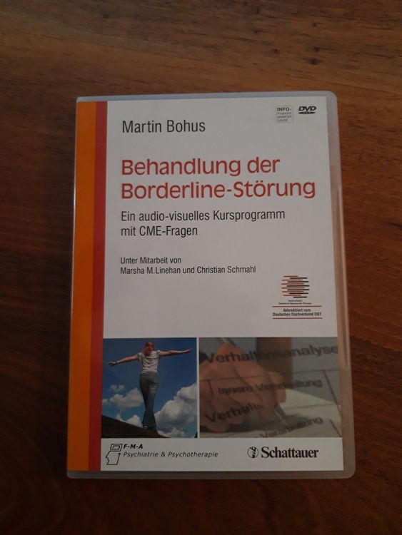Martin Bohus Behandlung der Borderline-Störung Kursprogramm (Gebraucht ...