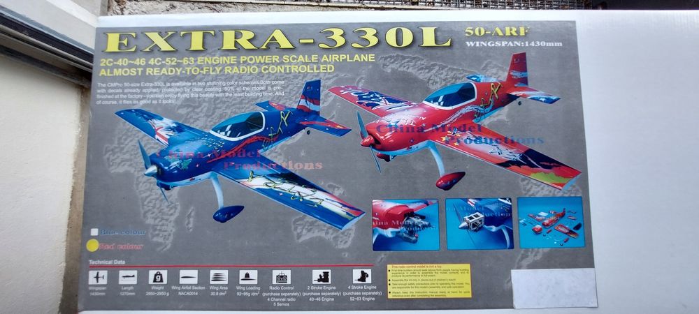 Extra 330, ARF, GFK Rumpf, Holzflächen bespannt | Kaufen auf Ricardo