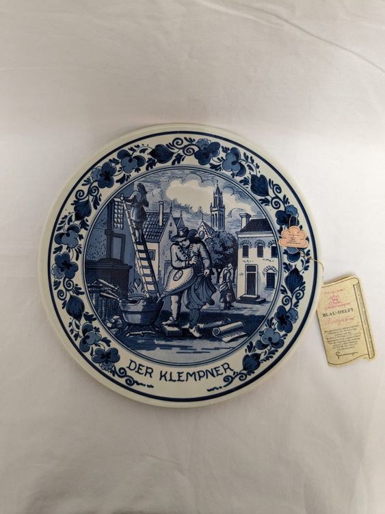 Sammelteller Royal Goedewaagen Delft Blue - Der Klempner | Kaufen auf ...