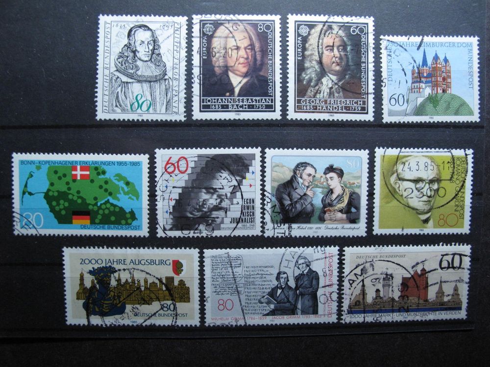 BRD 1985 Augsburg / Limburger Dom gest. (Gebraucht) in Wil SG für CHF 1.5 – mit Lieferung auf ...