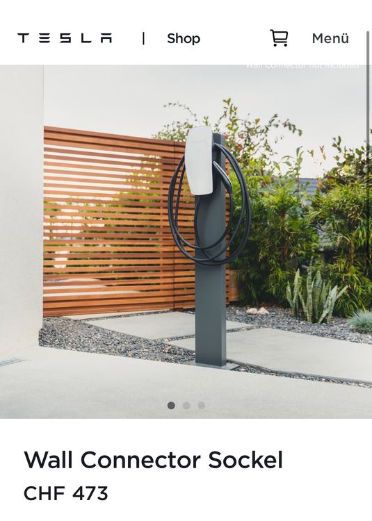 Tesla Wall Connector Sockel Neu (Neu und originalverpackt) in Zürich ...