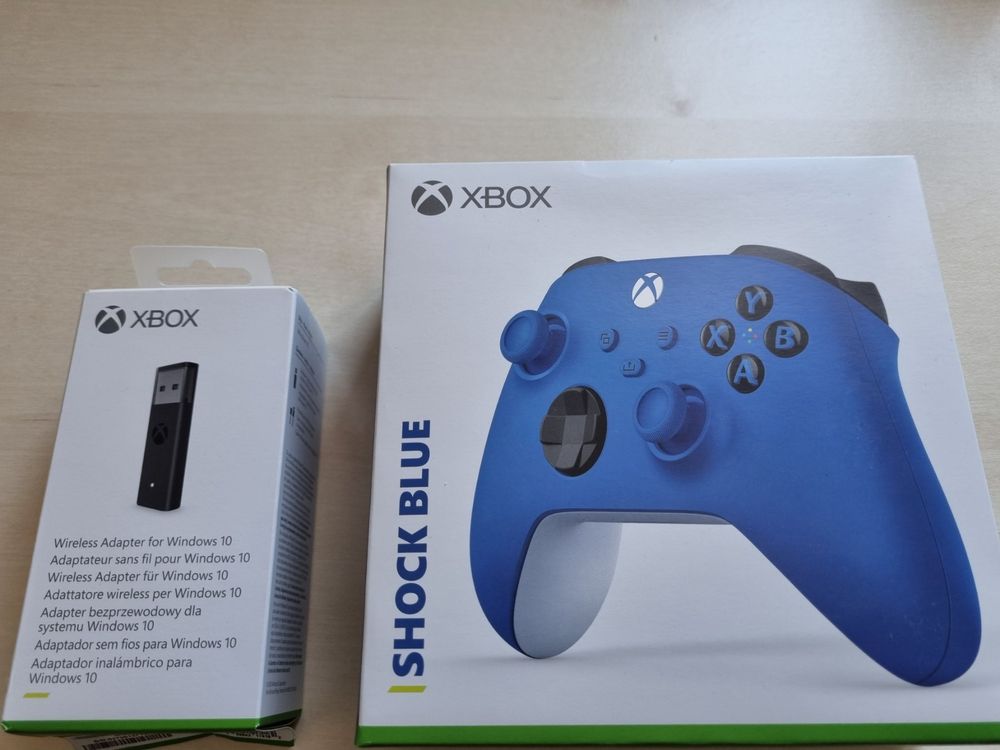 Xbox Wireless Controller Shock Blue (Neu (gemäss Beschreibung)) in ...