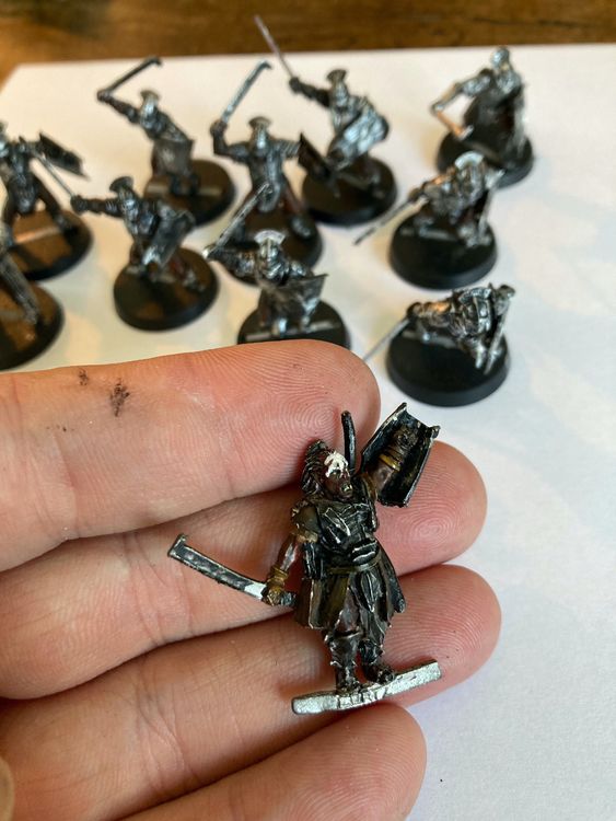 Lord Of The Rings miniatures Warhammer Uruk Hai warriors (D'occasion) à ...