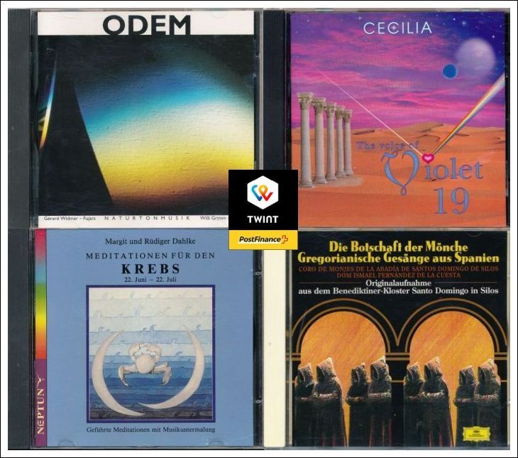 4 CD’s; Entspannung; Volklore und Chor | Kaufen auf Ricardo