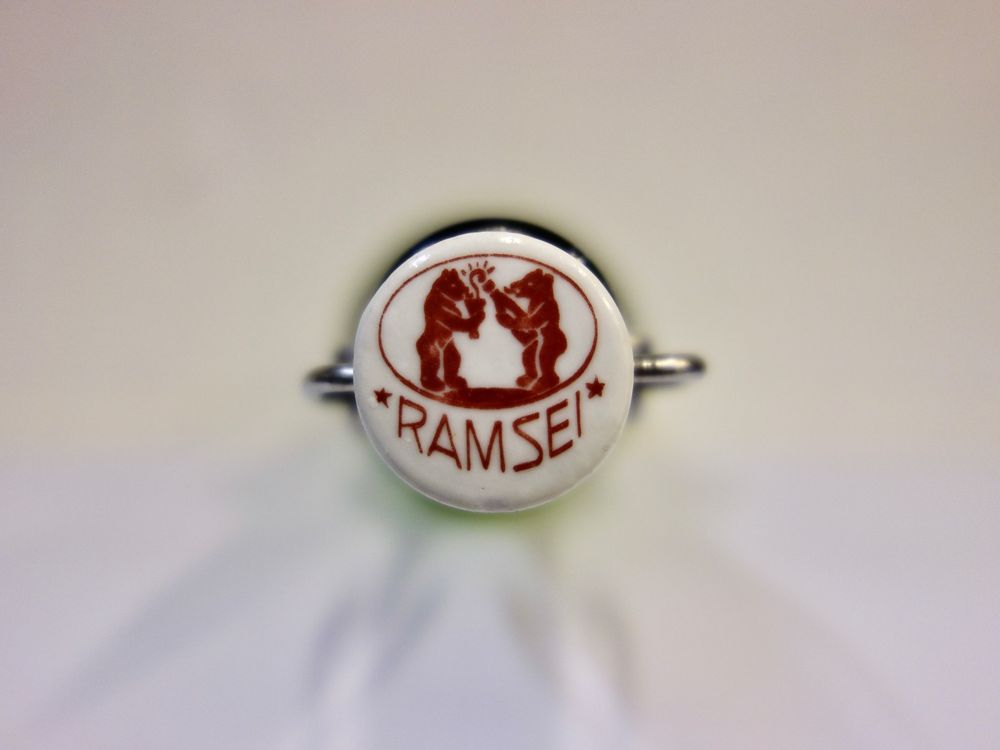 alte Flasche MOSTEREI RAMSEI RAMSEIER APFELSAFT 1964 (Gebraucht) in ...