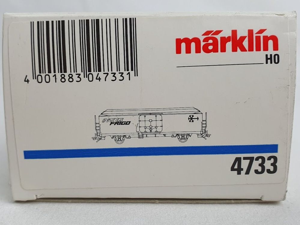 Märklin 4733 FS Italia Kühlwagen Interfrigo 1992 - 94 OVP (Gebraucht ...